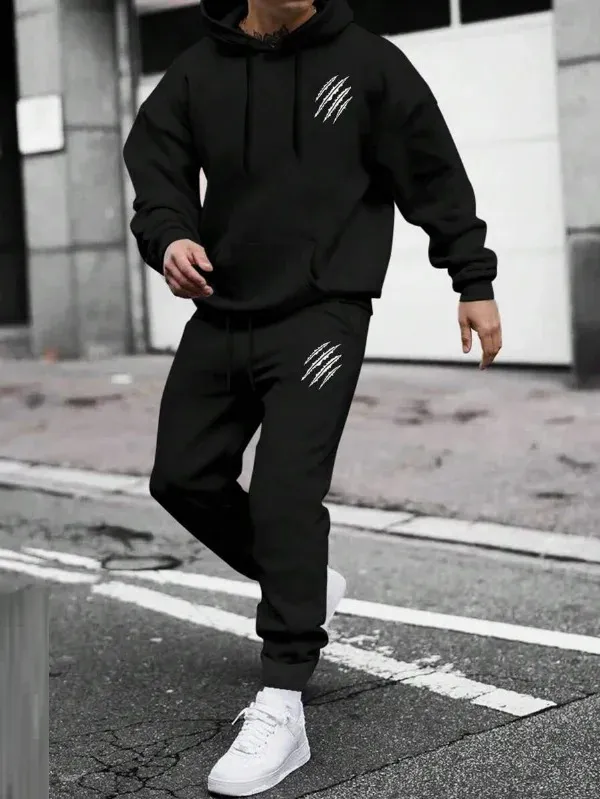 3D Printed Hoodie & Pants Set: Autumn/Winter Animal Claw Design - Shop ...