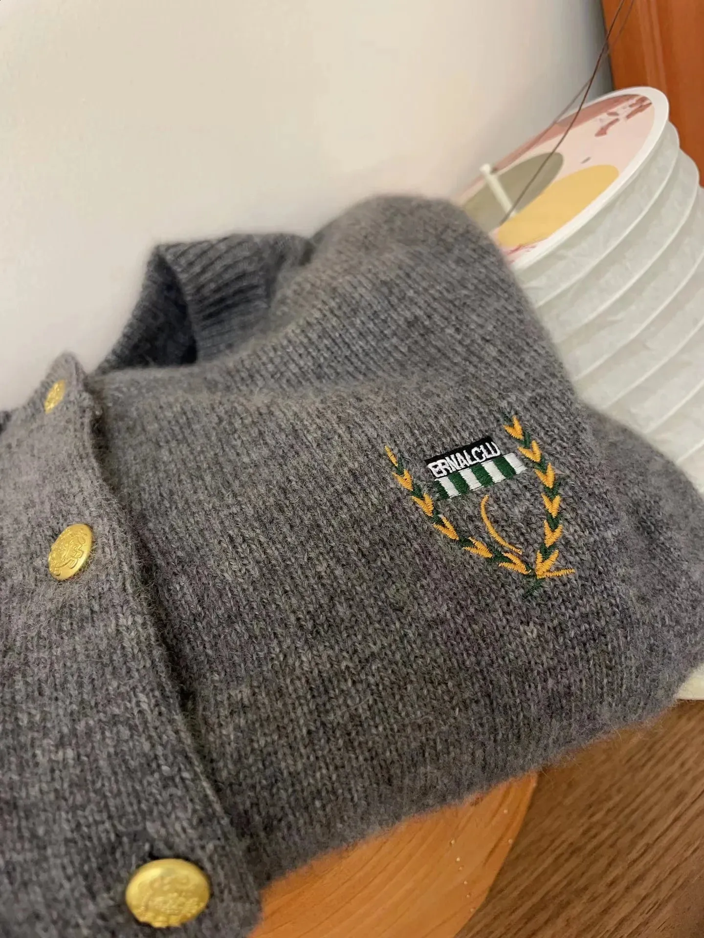 Premium Cashmere Cardigan: Women's Long Sleeve Sweater for Autumn ...