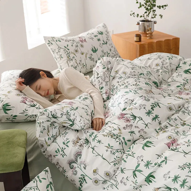Premium 100% Cotton Duvet Cover - Soft & Breathable Comfort Cover for ...