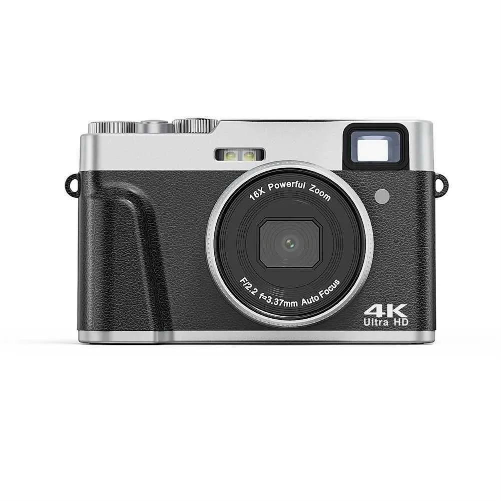 4K 60fps Camera Digital Camcorder: 48MP Autofocus, 16X Zoom, Anti Shake ...
