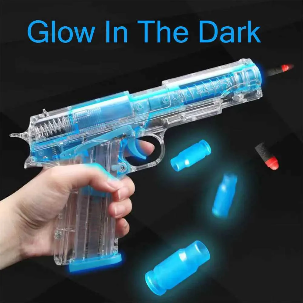 Realistic Shell Ejection Flashlight Toy Gun For Girls Safe And Fun ...