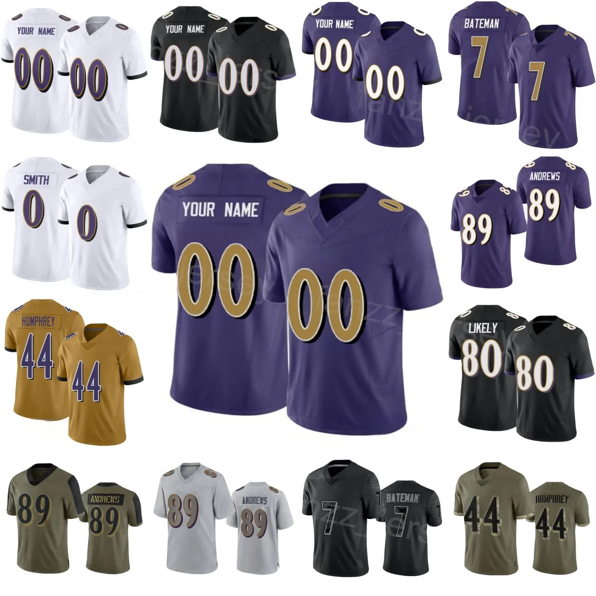 Stitched On NFL Jerseys, Sports Uniform: Premium Fan Apparel For Men ...