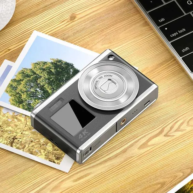 4K Telescopic Lens High Definition Dual Screen Digital Camera 16x ...