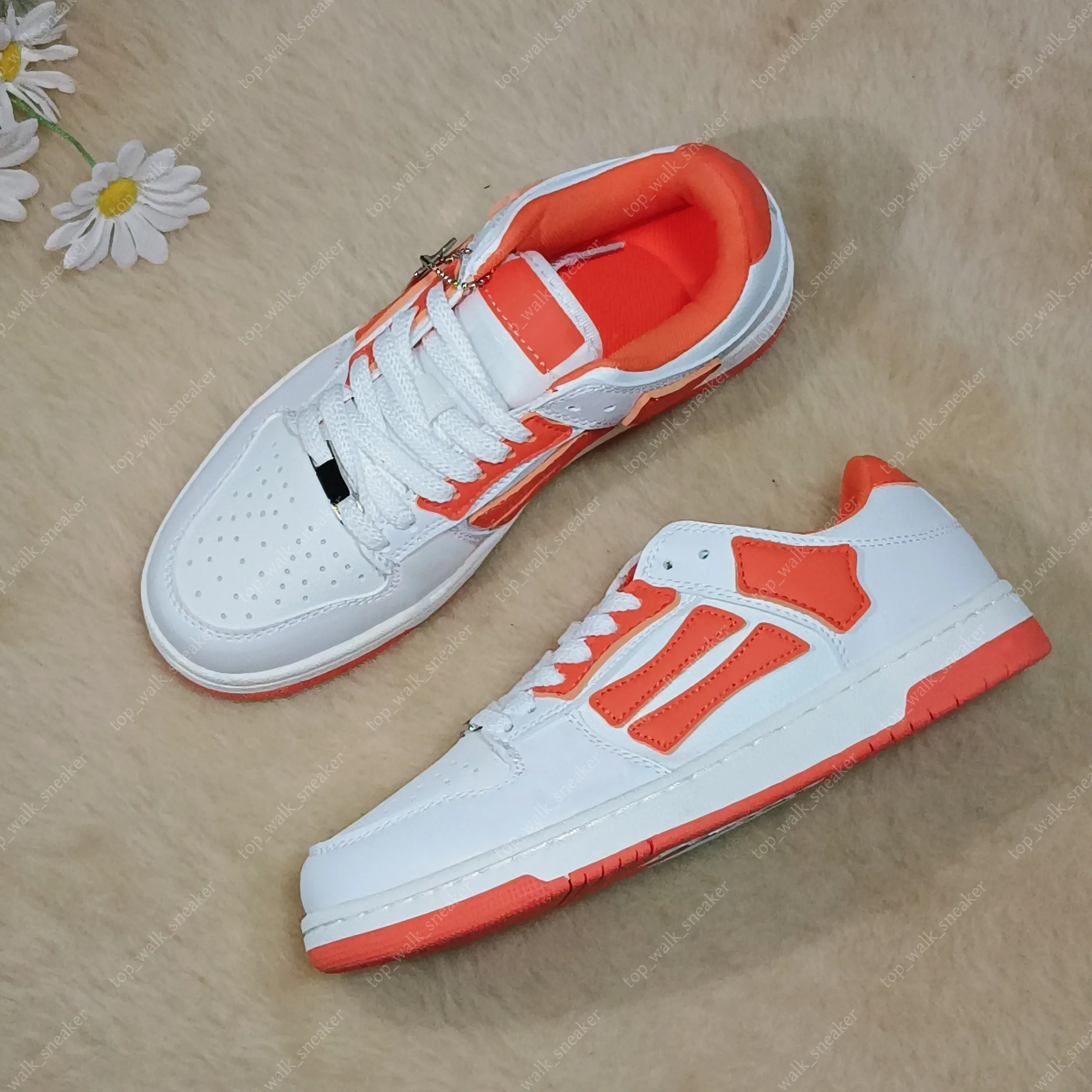 Luxury Designer Bones Runner Sneakers Skelet Top Low Casual Lace Shoes ...