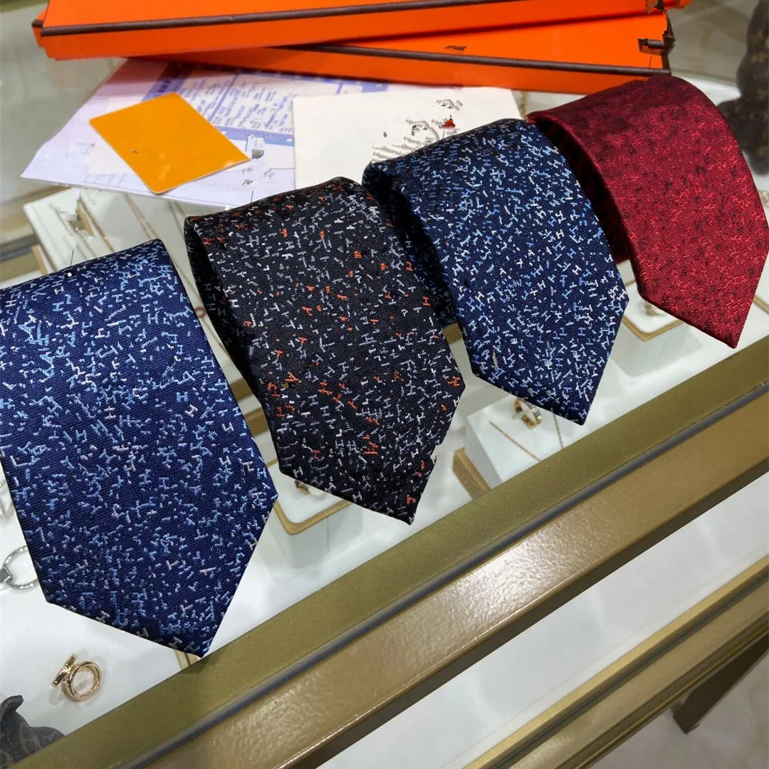 2024 High End European Business Tie For Men Elegant Jacquard Design ...