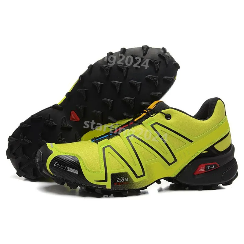 SpeedCross 3s Running Shoes For Men And Women III Green/Black, 36 48 ...