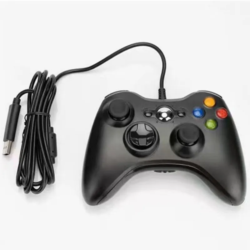 Wired Game Controller for PC, Ergonomic USB Console Handle Joypad for ...