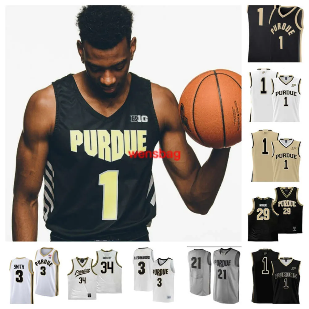 Purdue Boilermakers Basketball Jersey: Caleb #1, Josh Furst #20, Mason ...