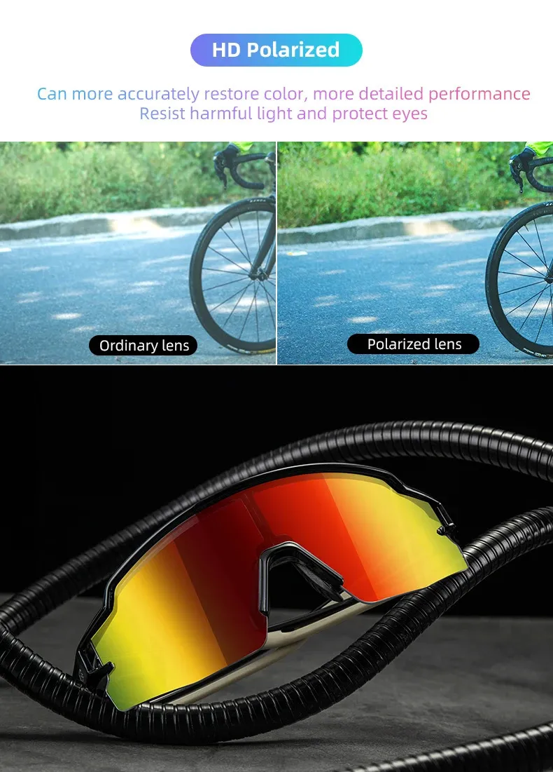 Pochromic Cycling Glasses: Eye Protection, Windproof - Road Bicycle ...