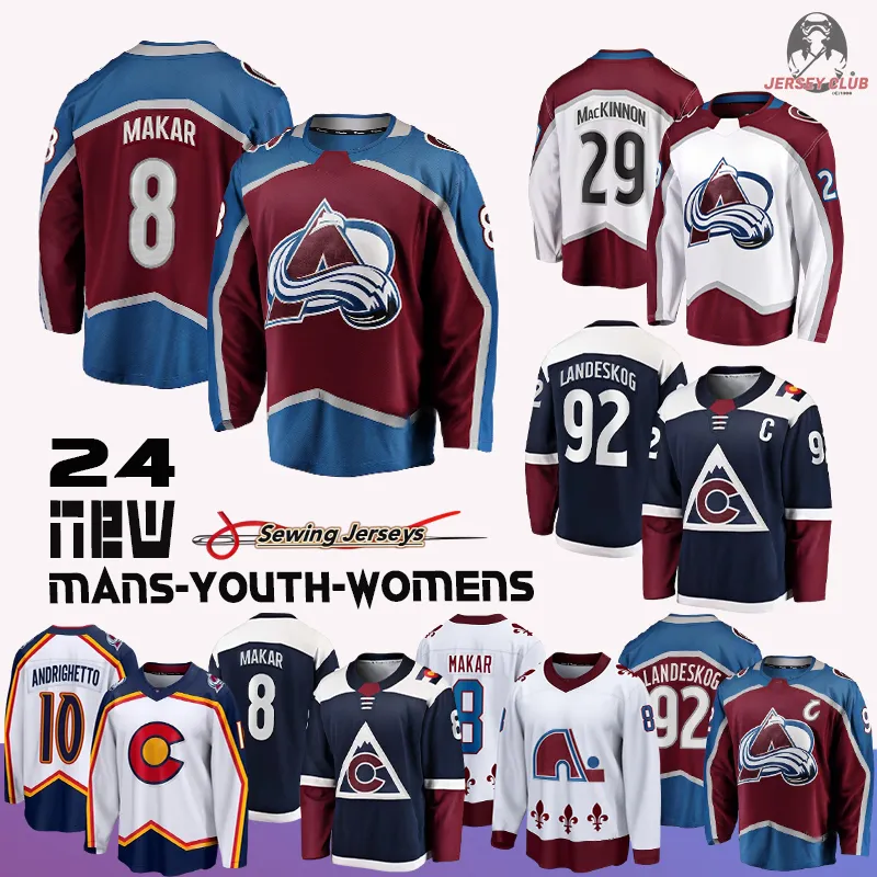 Reverse Retro Colorado Nordiques Jersey Featuring Cale Makar, Nathan ...