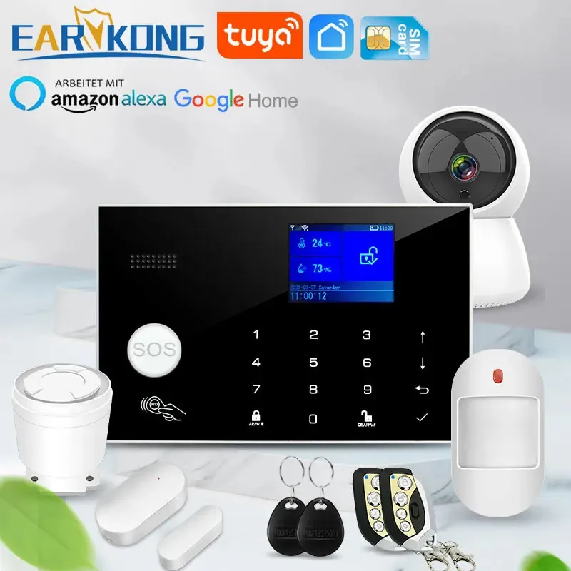 DHgate.com:Wireless GSM Alarm System, 433MHz Home Burglar Security ...