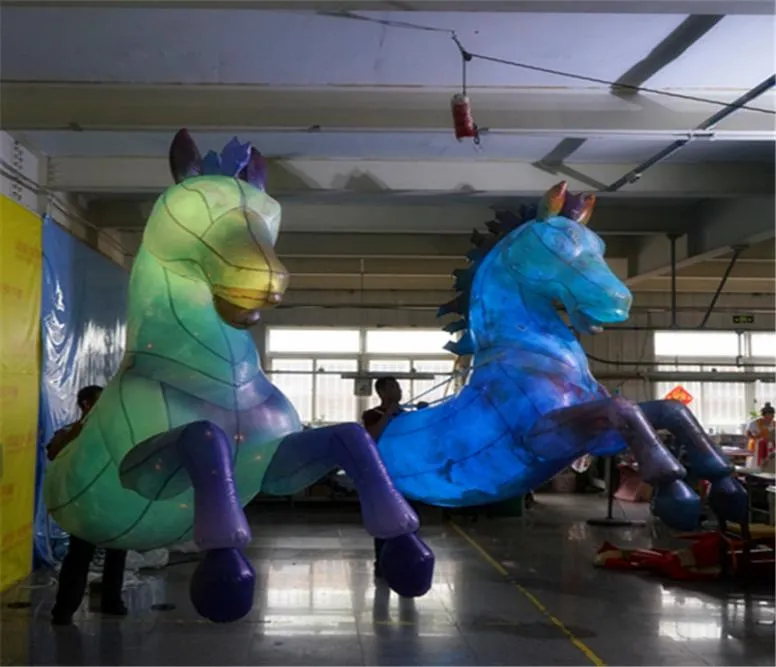 Wholesale LED Inflatable Horse Costume For Christmas Parades ...