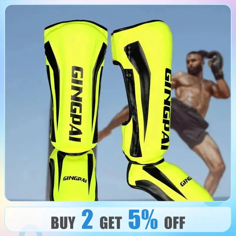 Muay Thai Shin Guards Lightweight Leg Protection For Kickboxing, MMA ...