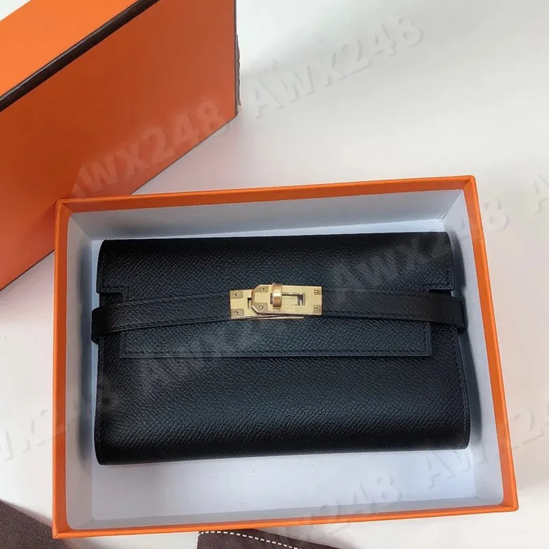 Women's Genuine Leather Tri-fold Wallet: Designer Purse for Cards, Cash ...