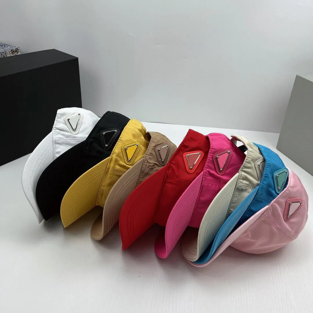 Mens Baseball Cap Designer Hat For Women Triangle Patten Caps Summer ...
