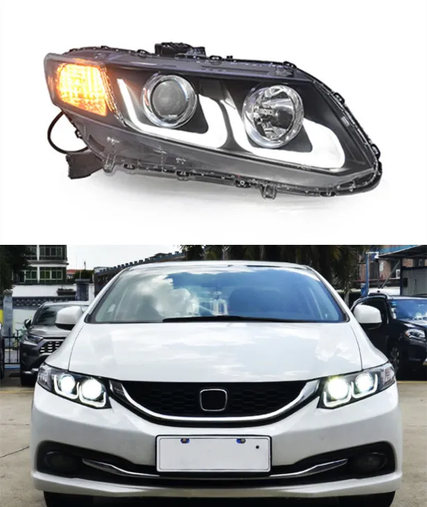 2015 honda civic led headlights store