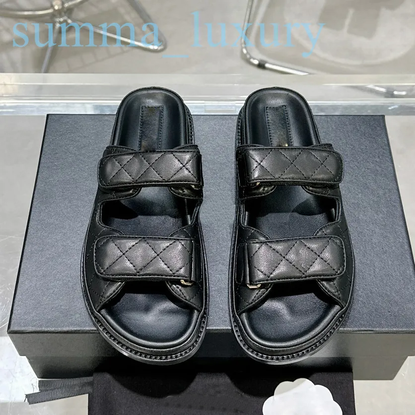 Grandad Leather Sandals: Quilted Buckle, Crystal Calf, Cleva Platform ...
