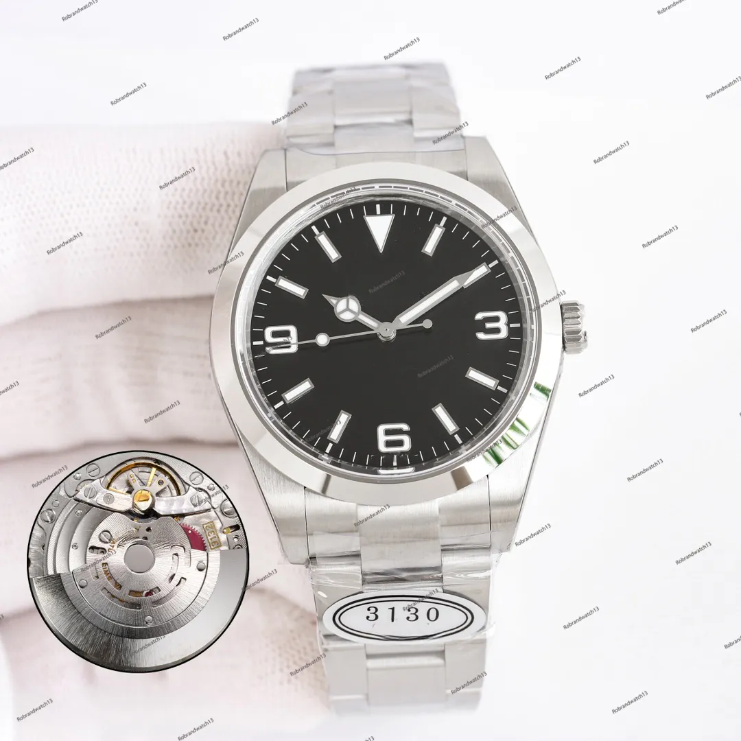 Explorer Series A Mens Womens Watch: 3132 Movement, Date Stall, 39mm ...