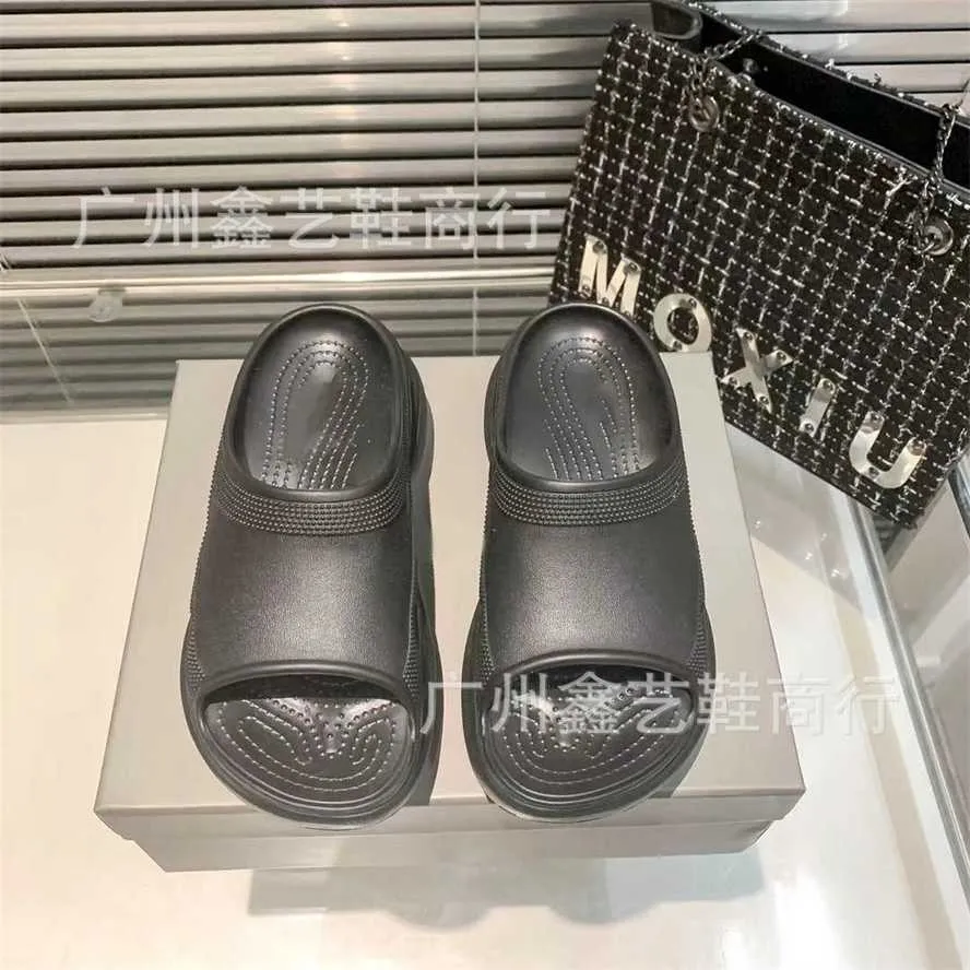 Women's Summer Comfort Slides - Thick Sole Elevated Sandals ...