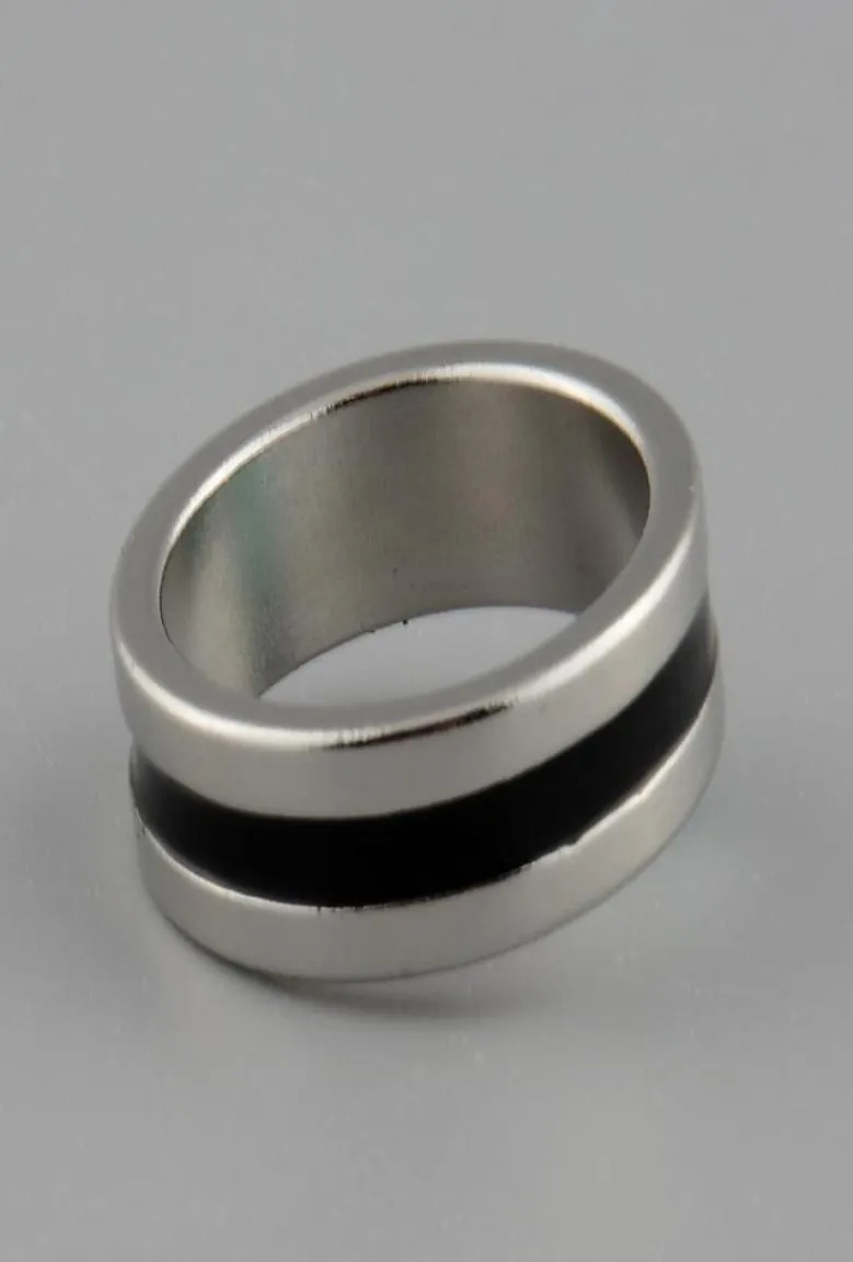 Whole New Strong Magnetic Magic Ring - Silver Black Color, Finger ...