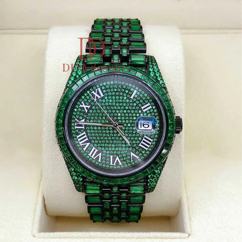 Diamond Bling Watch: Custom VVS Moissanite, Hip Hop Iced Out, Stainless ...