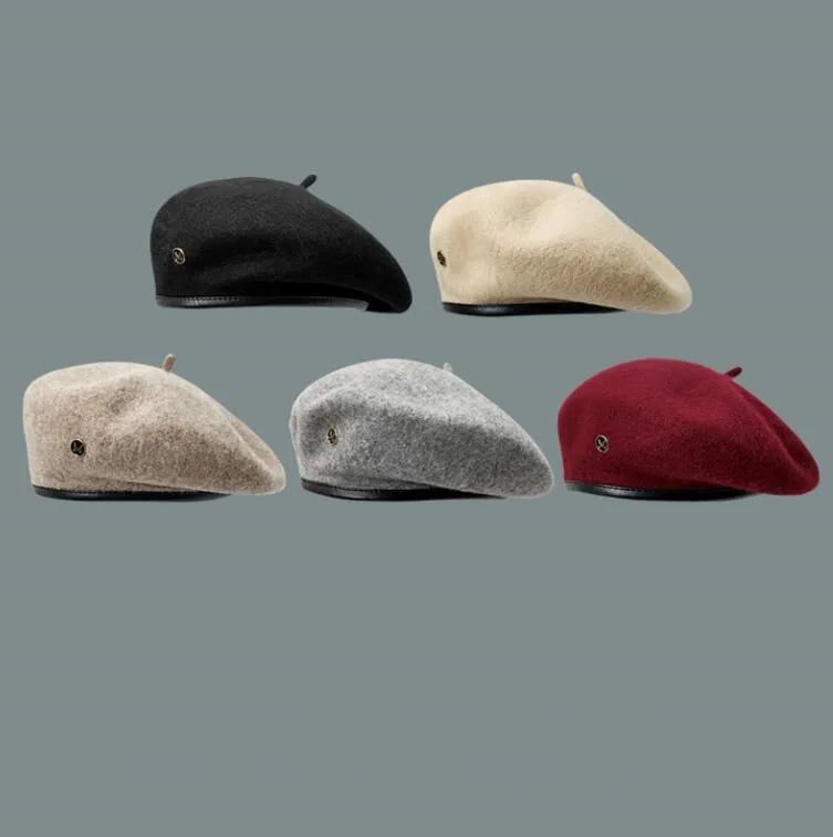 Luxury Tiedye Cashmere Beret Hat For Women Warm, Windproof & Durable ...