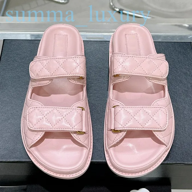 Grandad Leather Sandals: Quilted Buckle, Crystal Calf, Cleva Platform ...