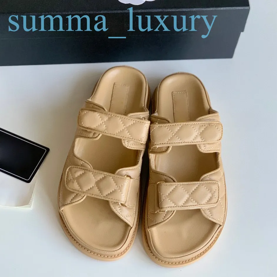 Grandad Leather Sandals: Quilted Buckle, Crystal Calf, Cleva Platform ...