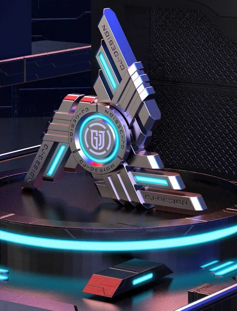 Beyblades Metal Fusion ADJUDICATION High-grade Fidget Spinner Luminous ...