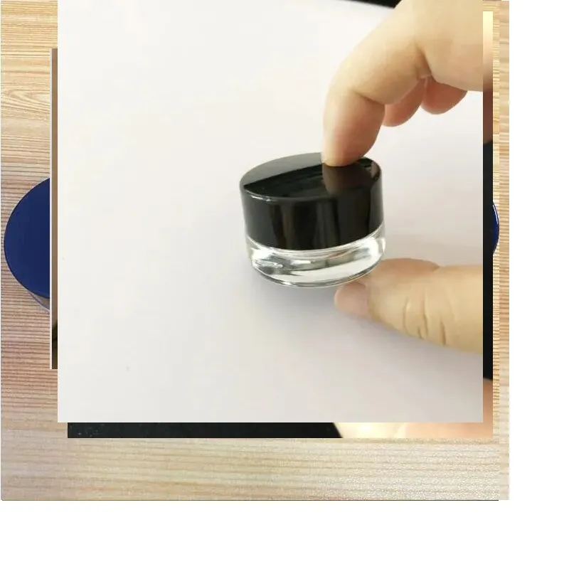 Glass Concentrate Containers: Transparent Tempered Glass Jar For Wax ...