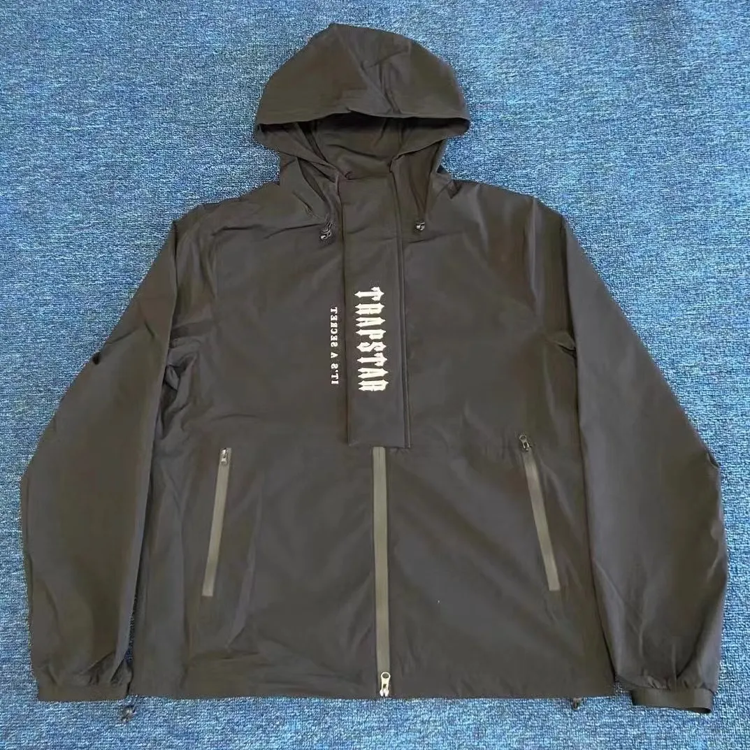 Mens Trapstar Irongate T Windbreaker Best Winter Jackets Black 1to1 ...