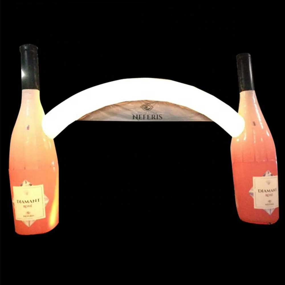 Wholesale Inflatable Bottle Arch with LED - High-Quality Custom ...