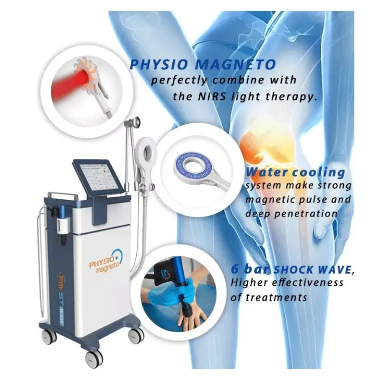 PMST WAVE 3 In 1 Magnetic Therapy Physio Magneto Machine With ESWT ...