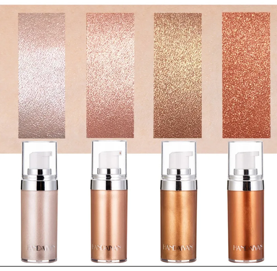 Handaiyan Body Luminizer Bronzer Liquid Highlighter Setting Spray For ...