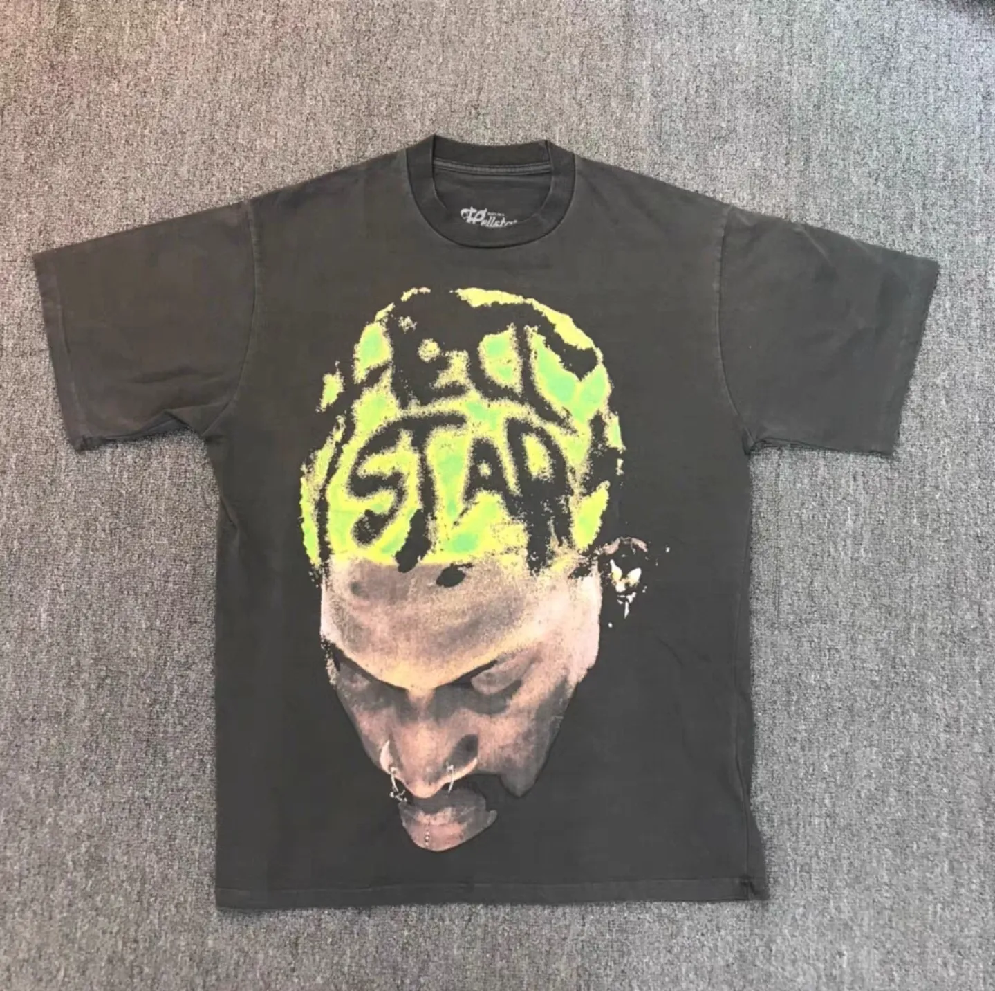 Street Graffiti Graphic Tee: Geometric Crack Design For Men And Womens ...