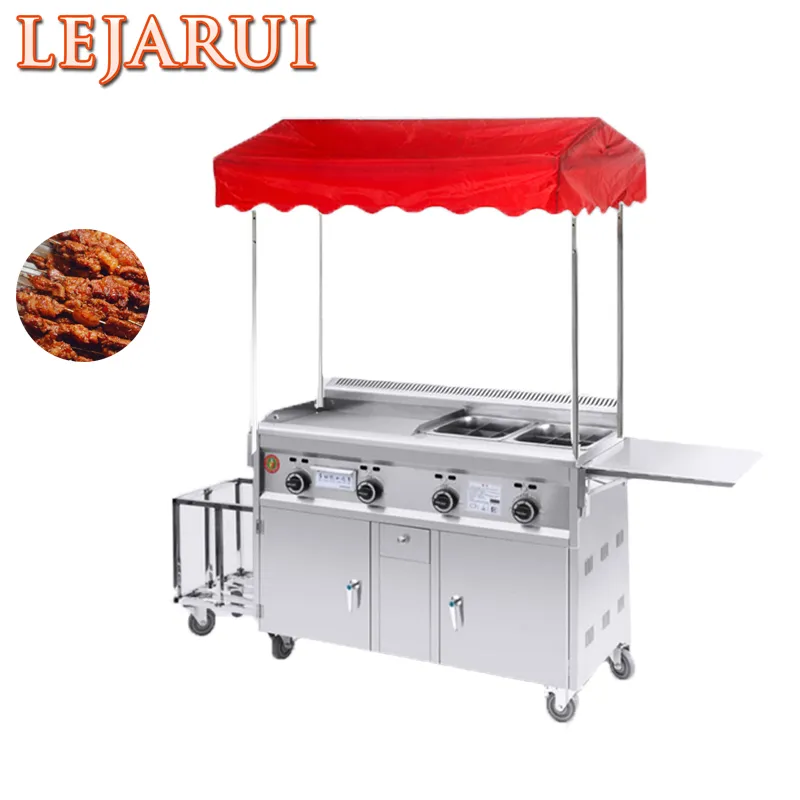 2023 Teppanyaki Commercial Use Mobile Food Cart New Food Truck Gas ...