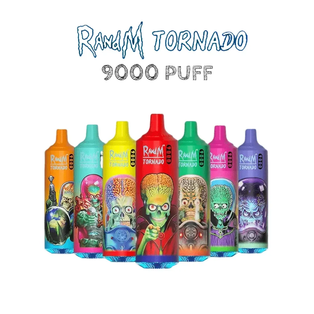Original Fumot Randm Tornado 9000 Puffs Disposable Vape Pen E Cigarette