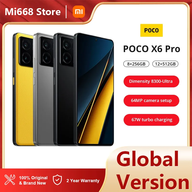 DHgate.com:Global Version POCO X6 Pro 5G | 64MP Triple Camera with OIS ...