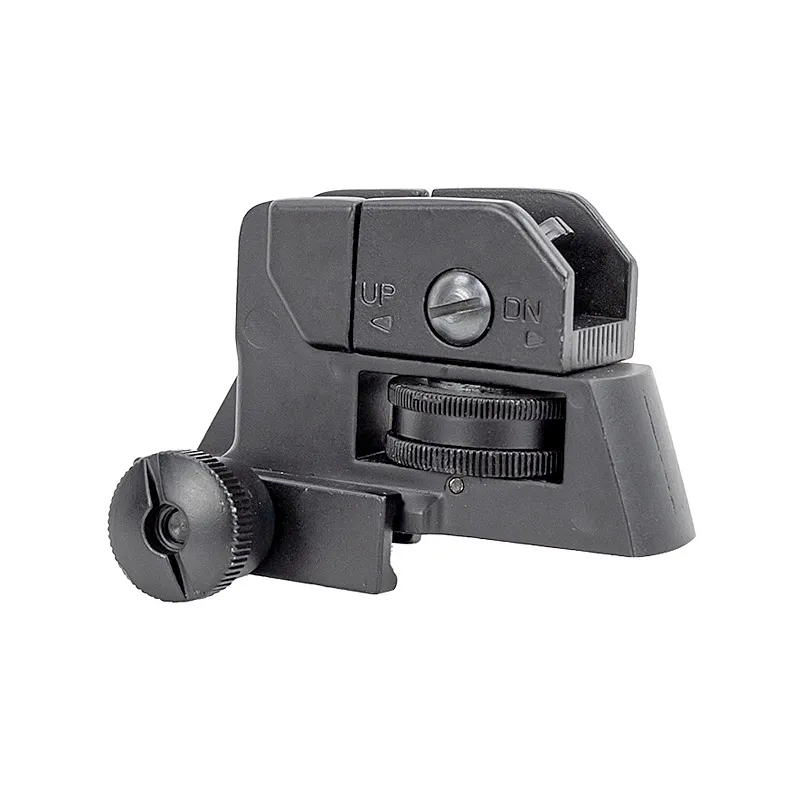 Tactical CQB Rear Sight Full Metal Construction Hunting Rifle M4 ...