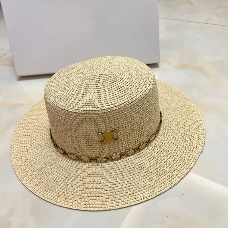 Straw Grass Braid Sun Hat: Trendy Designer Caps For Women And Men ...
