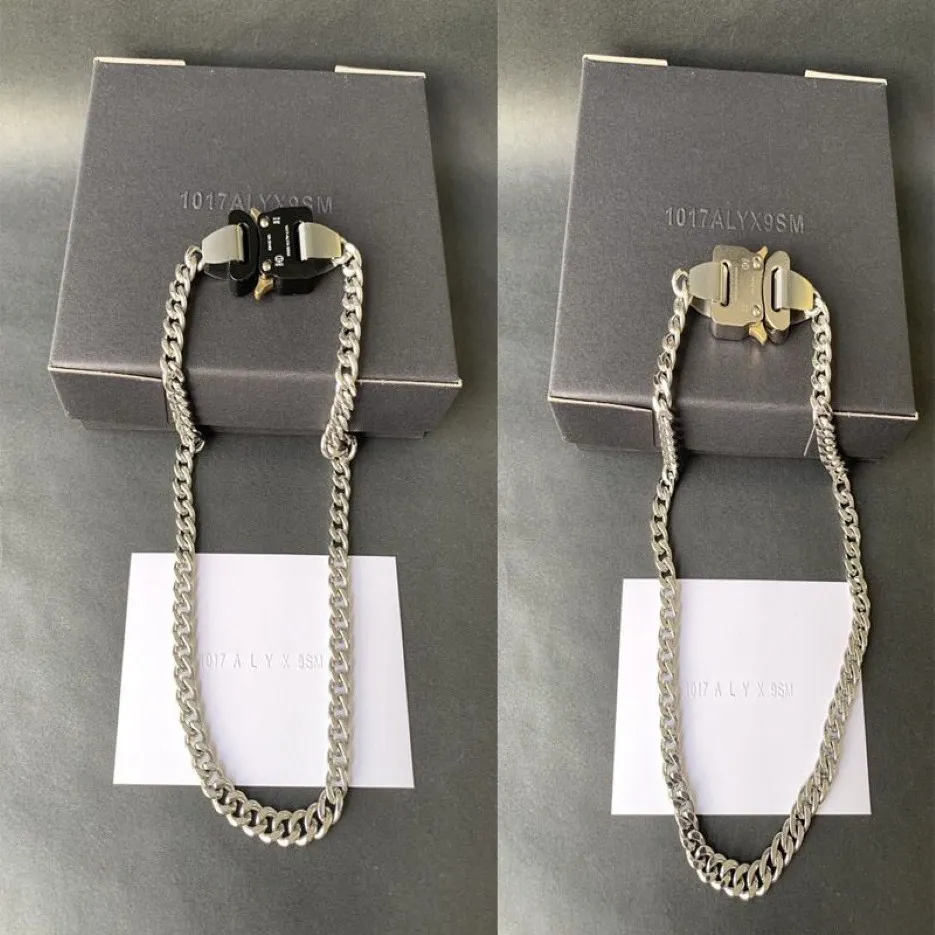 ALYX 9SM Ultra Light Unisex Necklace With Transparent Chain, Socket ...