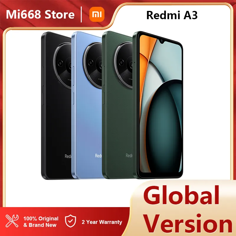 Global Version Xiaomi Redmi A3 2024 Smartphone: 6.71'' 90Hz Display ...
