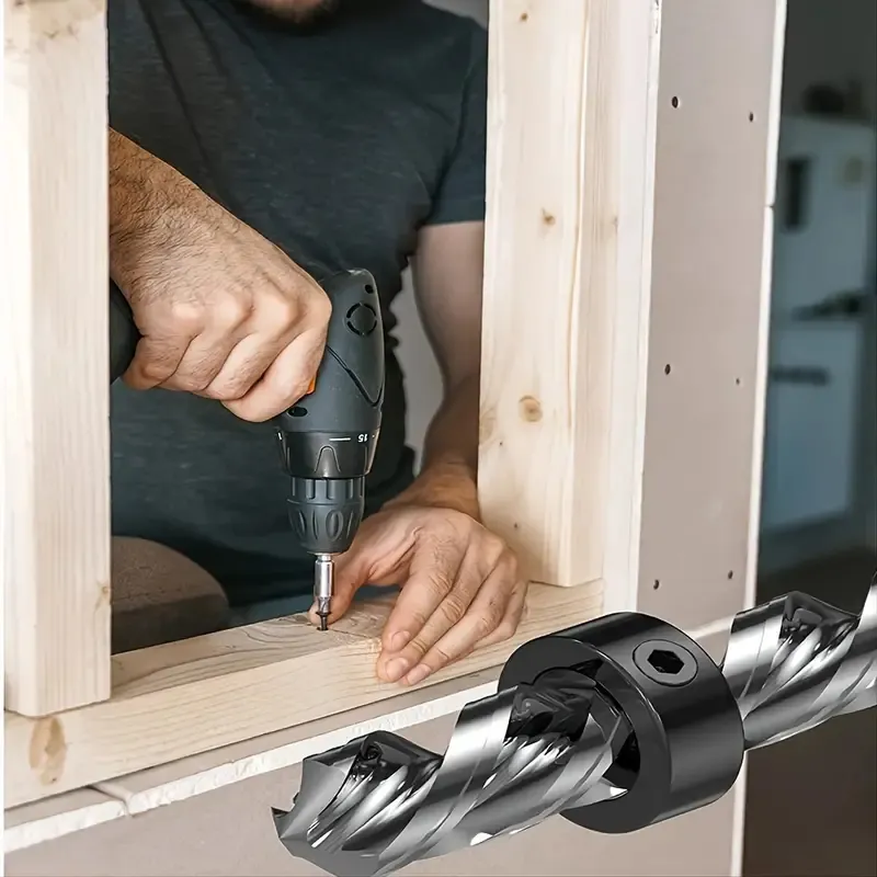 DHgate.com:9Pcs Adjustable Drill Depth Stop Collar Limit Ring Set with ...