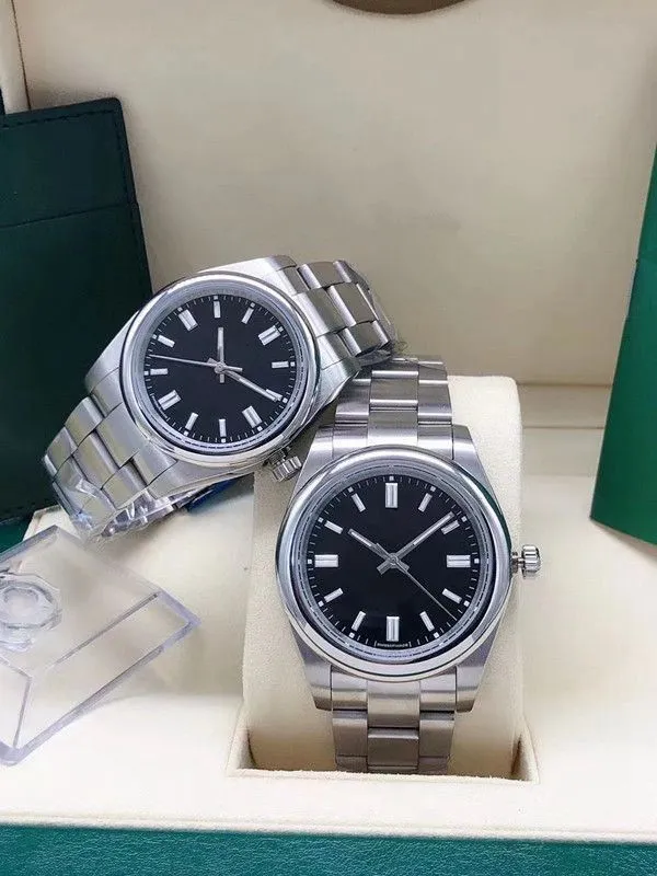 Premium Couple Watch Design: Stainless Steel Automatic Watch Set - Shop ...