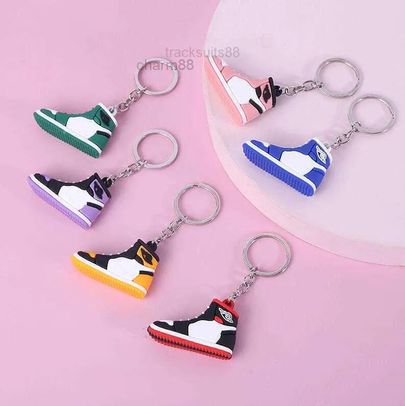 Creative 2024 Mini Sneakers PVC Keychains For Men Women Gym Sports ...
