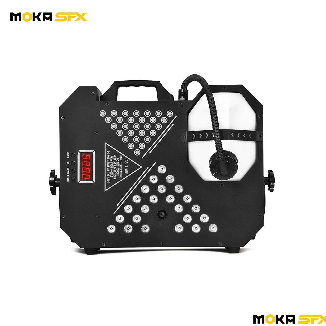 DHgate.com:RGB LED Fog Machine with DMX Control, 24X3W Vertical Smoke ...