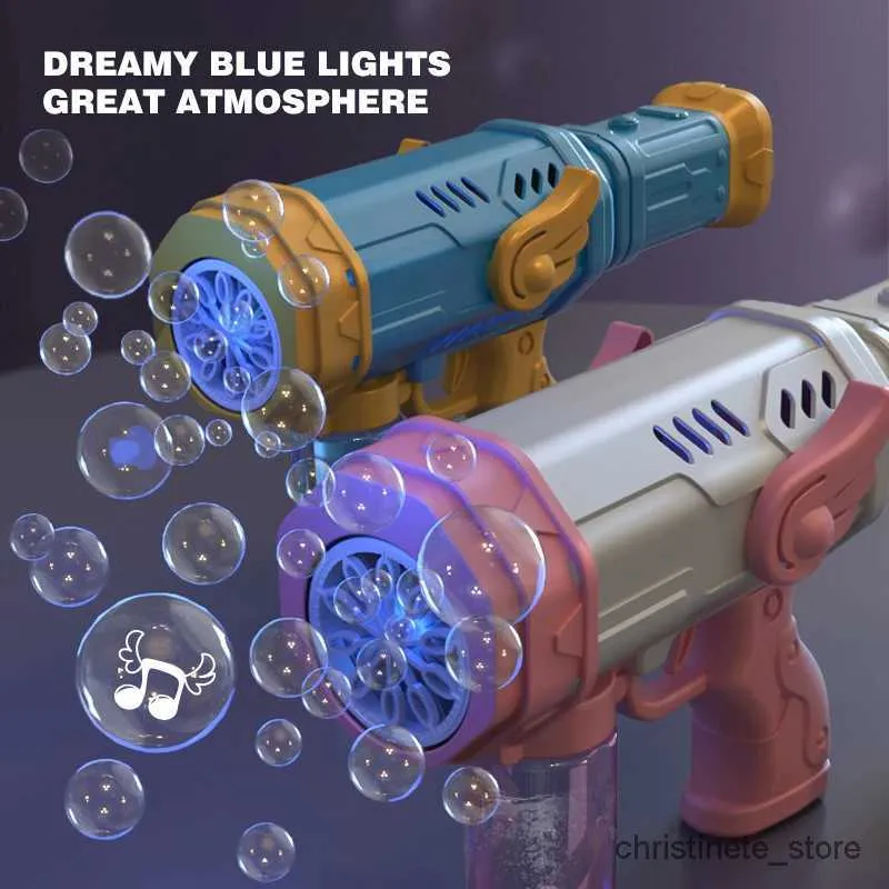 Automatic Bubble Gun - Electric Water Bubble Machine Toy for Kids ...