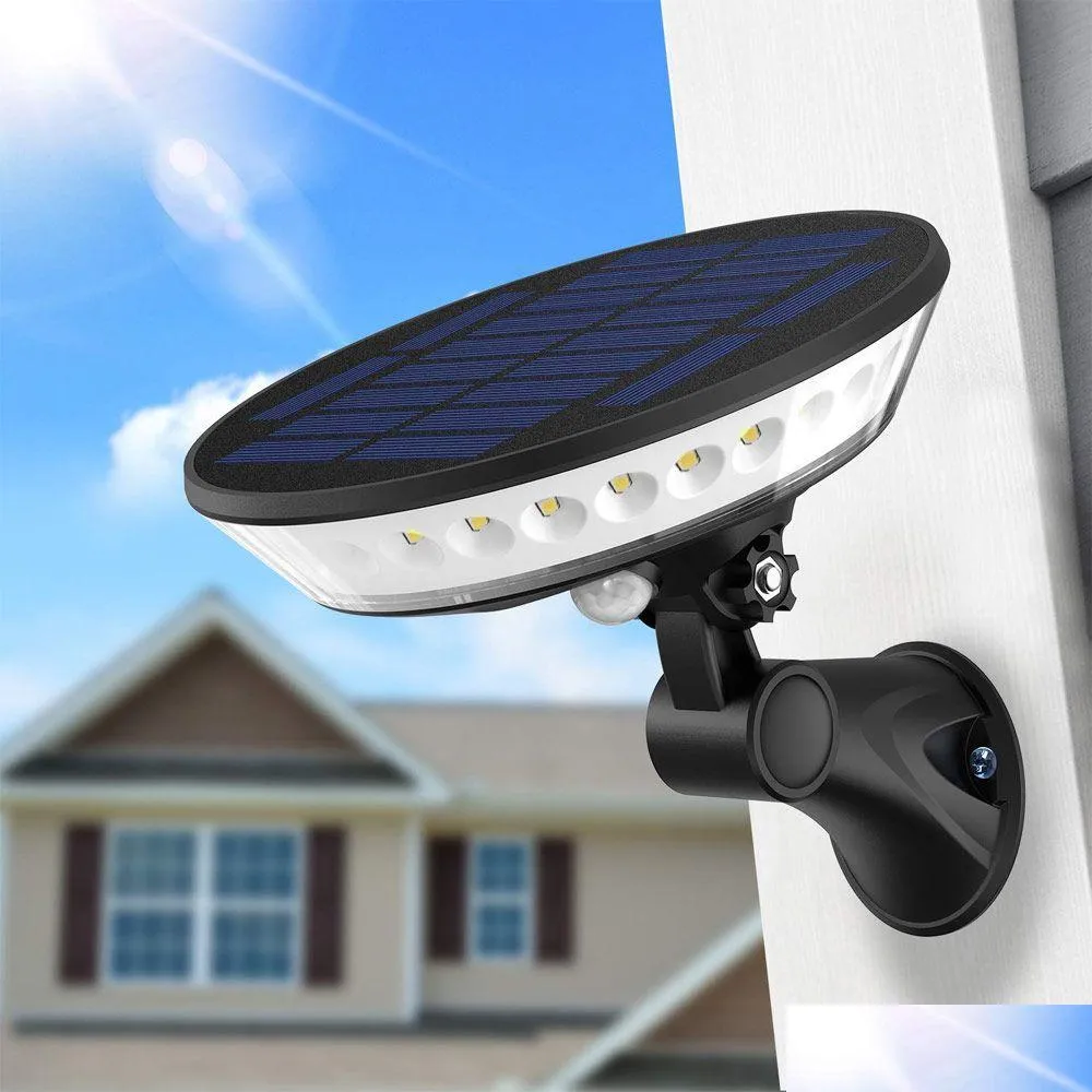 DHgate.com:Brelong Solar Powered LED Wall Light with Motion Sensor, 360 ...