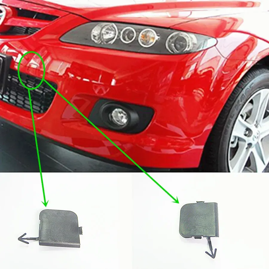 Front Bumper Dente Towing Hook Cover For Mazda 6 Sport Hatchback 2005 ...