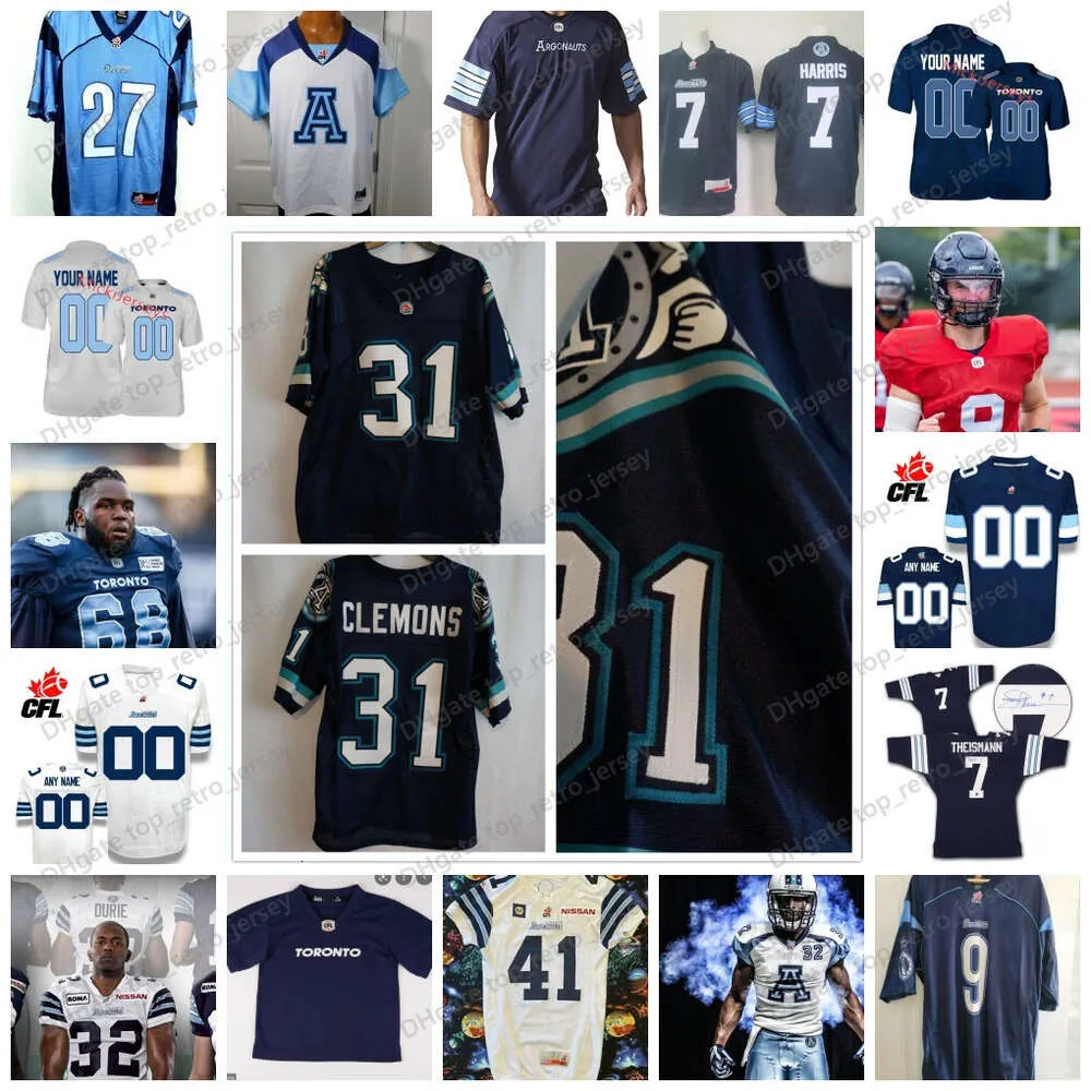 Trevor Harris Jerseys Ricky Ray Jersey Stitched Custom CFL Toronto ...